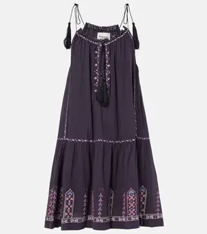 MARANT ETOILE Cotton Minidress - Multicoloured