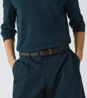 Zegna Leather Belt