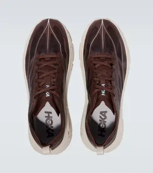 Hoka One One Mafate Speed 4 Running Shoes - Brown