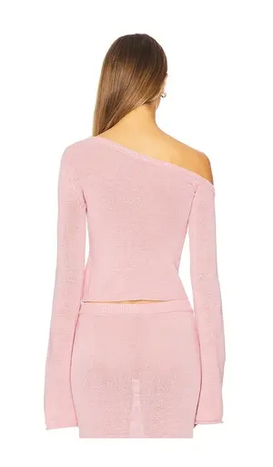 SEROYA Alivia Knit Top - Blush