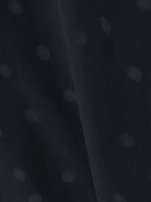 Acne Studios Layered Distressed Polka-dot Chiffon Skirt