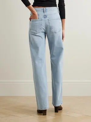 AGOLDE Harper Mid-rise Straight-leg Jeans