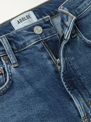 AGOLDE Harper Cropped Straight-leg Jeans