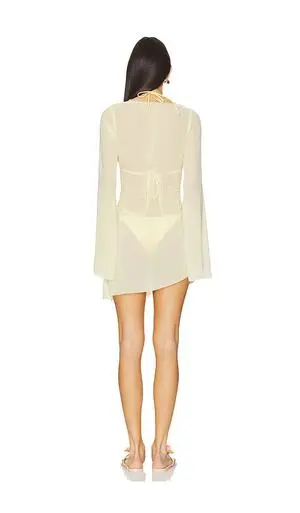 BANANHOT Maci Mini Dress - Yellow