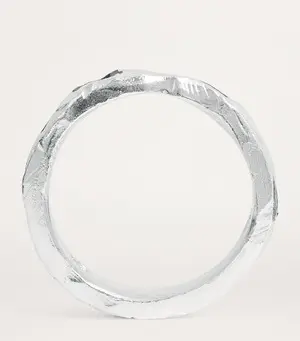 THE OUZE Sterling Silver And Sapphire Ring