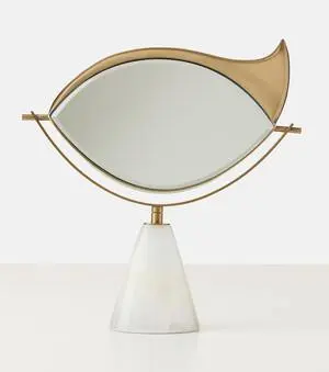 L'Objet Lito Marble Vanity Mirror