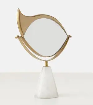 L'Objet Lito Marble Vanity Mirror
