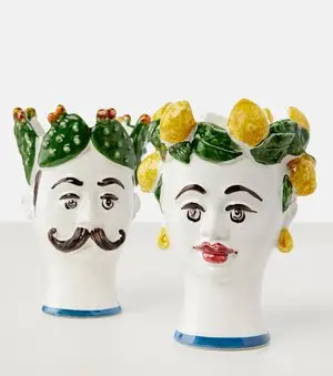 LES-OTTOMANS Ficus Ceramic Scented Candle