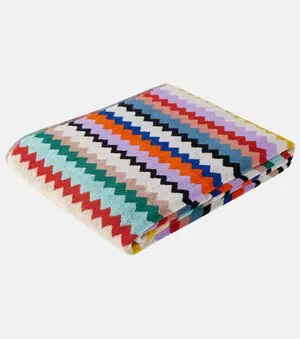Missoni Riverbero Zigzag Cotton Terry Beach Towel - Multicoloured