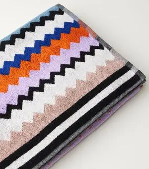 Missoni Riverbero Zigzag Cotton Terry Beach Towel