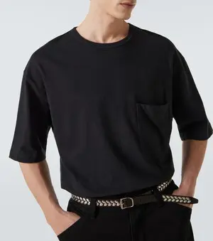 LEMAIRE Cotton And Linen Jersey T-shirt