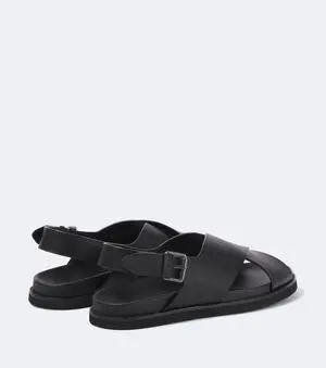 Polo Ralph Lauren Zane Leather Slingback Sandals