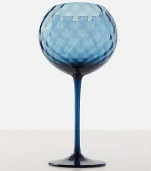 NASONMORETTI Red Wine Glass - Blue