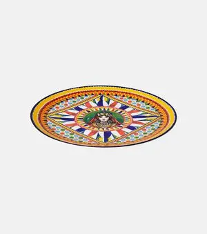 Dolce & Gabbana Carretto Siciliano Charger Plate - Multicoloured