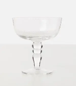BITOSSI Diseguale Set Of 6 Champagne Coupe Glasses