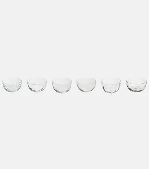 NASONMORETTI Idra Set Of 6 Cups - Neutrals