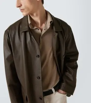 Zegna Cashmere And Silk Polo Sweater - Beige