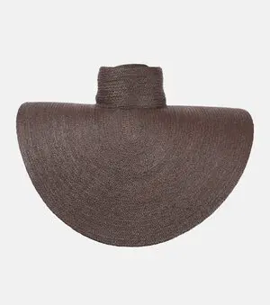 Zimmermann Raffia Sun Hat - Brown
