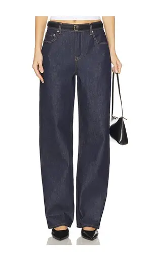 GRLFRND Bella Low Rise Boyfriend Jeans - Blue