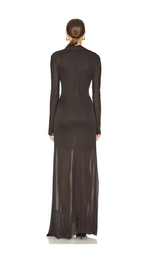 Giuseppe Di Morabito Plunging Maxi Dress