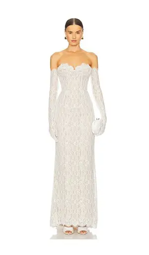 BRONX BANCO Kiera Gown In . Also
