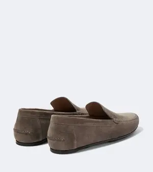 Manolo Blahnik Suede Loafers