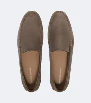 Manolo Blahnik Suede Loafers