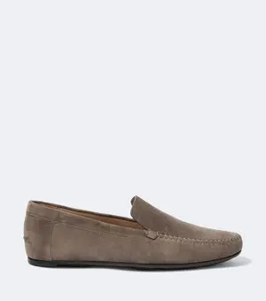 Manolo Blahnik Suede Loafers
