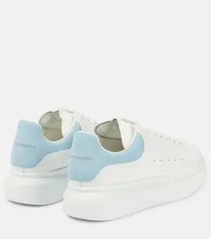 Alexander McQueen Oversized Leather Sneakers - Multicoloured