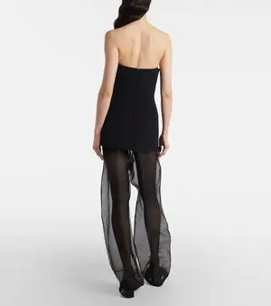 Khaite Ayla Crepe Corset