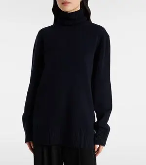 TOTEME Cashmere Turtleneck Sweater - Blue
