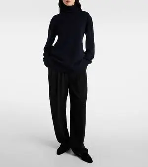 TOTEME Cashmere Turtleneck Sweater - Blue