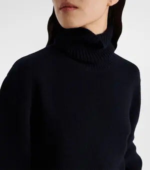 TOTEME Cashmere Turtleneck Sweater - Blue
