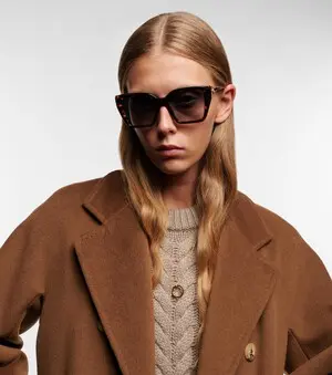 Fendi Ff Diamonds Cat-eye Sunglasses