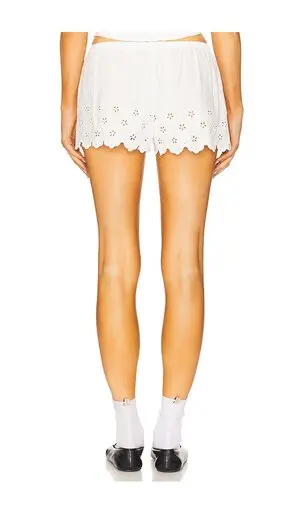 Frankies Bikinis Mariam Eyelet Shorts
