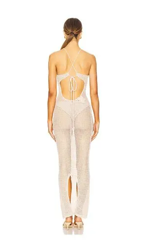 BANANHOT Hilsa Maxi Dress In . Also - Cream