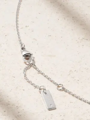 Messika 18 Karat White Gold Diamond Necklace