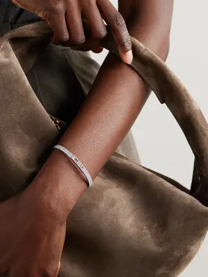 Messika Move Noa 18-karat White Gold Diamond Bangle