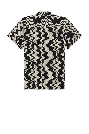 Oas Nero Verve Cuba Terry Shirt - Black