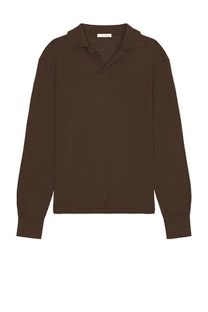 THE ROW Stafford Top - Chocolate