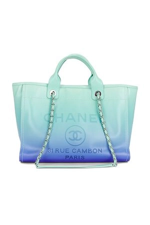 Chanel Deauville Mm Tote Bag - Multi
