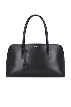 Saint Laurent Large Sac De Jour Bowling Bag - Nero