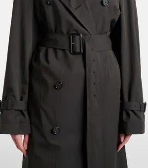 TOTEME Cotton-blend Trench Coat In Washed
