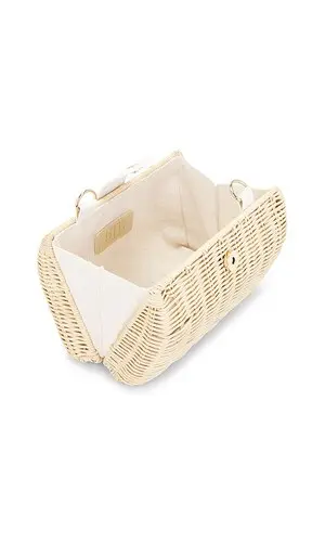 BTB LOS ANGELES Page Leather Clutch