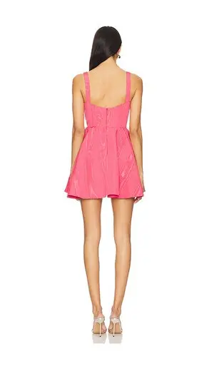 Bardot Nisa Corset Mini Dress - Coral