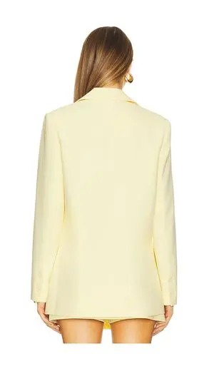 FAVORITE DAUGHTER Oversized Crepe Blazer