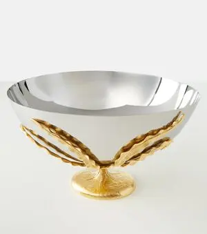 L'Objet Fern Large 24kt Gold-plated Bowl
