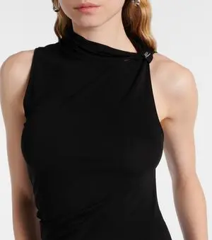COURREGES Draped Maxi Dress