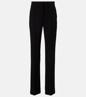 Max Mara Dinda High-rise Jersey Straight Leg Trousers