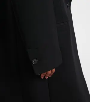 TOTEME Wool-blend Canvas Coat